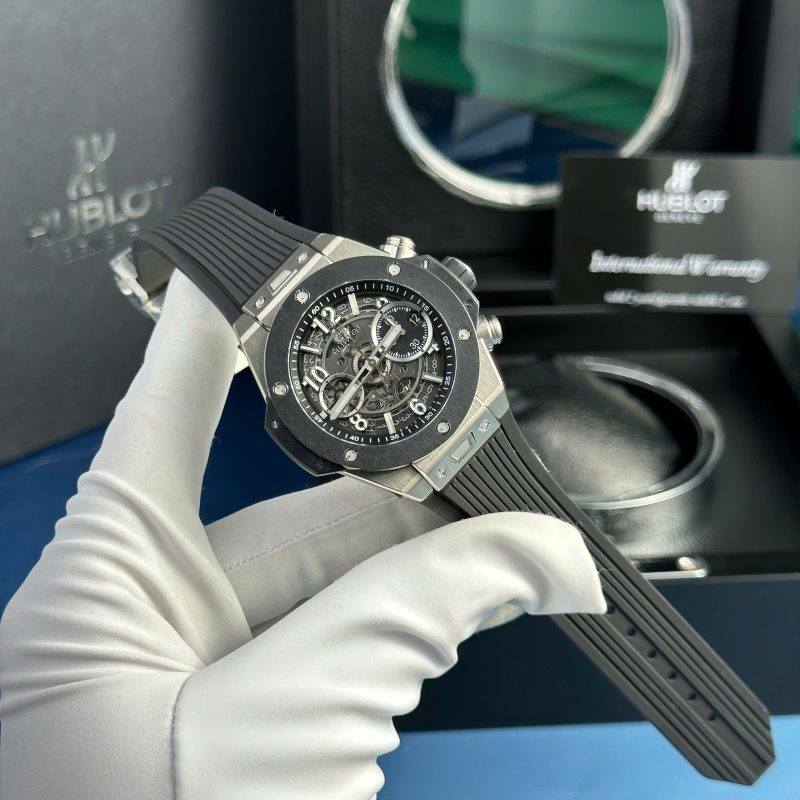 Hublot Big Bang Unico Titanium Black Ceramic Best Replica BBF 42mm