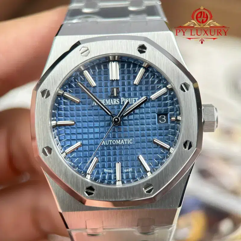 Audemars Piguet Royal Oak 15450ST Blue Dial Steel Bracelet Top Quality ...