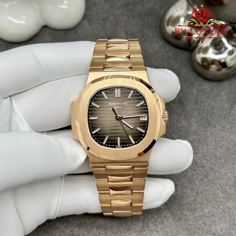 Patek Philippe Nautilus 5711/1R-001 Brown Dial 1:1 Custom Made 18K ...