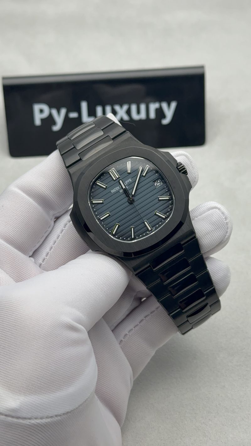 Patek Philippe Nautilus 5711 Black Venom DLC-PVD Limited Edition Custom ...