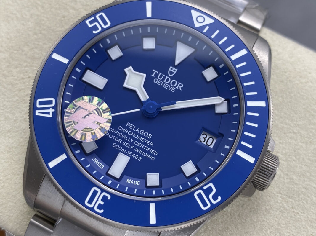 Tudor Pelagos M25600TB-0001 Titanium Blue Dial Blue Bezel Best Replica ...