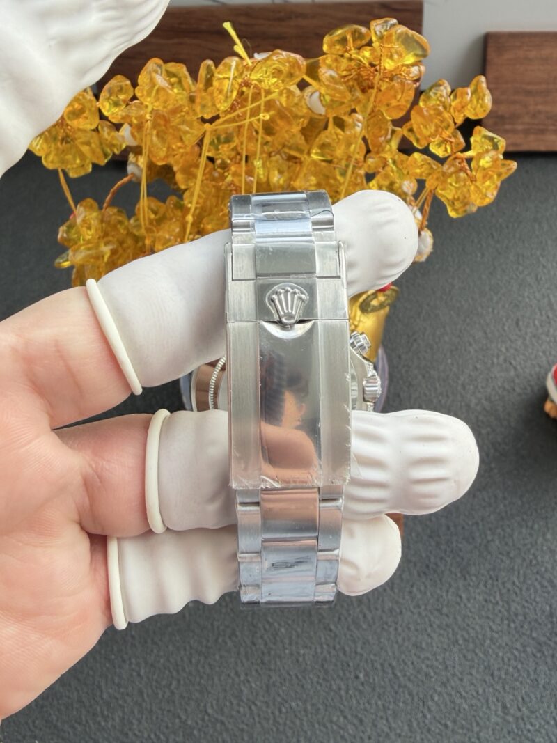 Đồng Hồ Rolex Daytona 126599RBOW Rainbow Mặt Đen Chế Tác Moissanite ...
